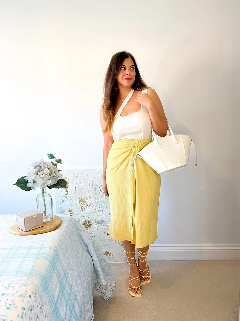 Classy and Elegant Summer Outfit I am wearing on repeat this year ...